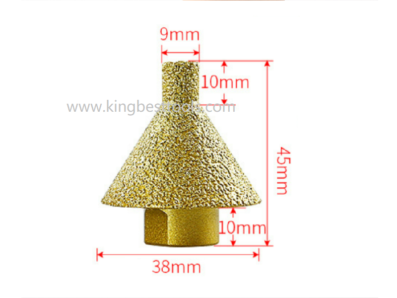 Diamond Beveling Chamfer Bits Countersink Tool Drill Bit – Kingbest ...
