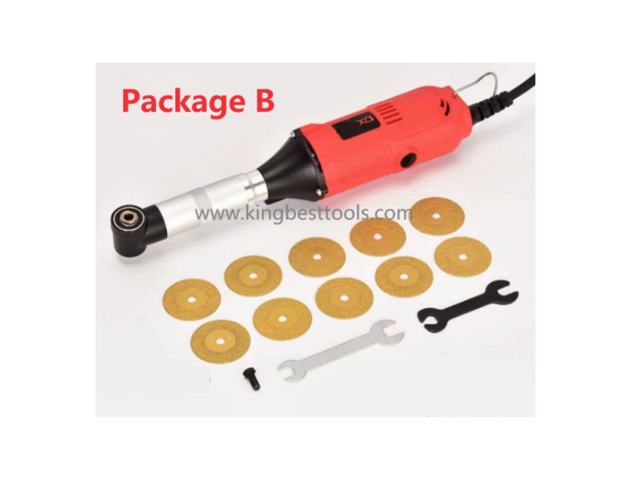 Micro Electric 90° Elbow Grinding Machine/Multifunction Angle Grinder ...