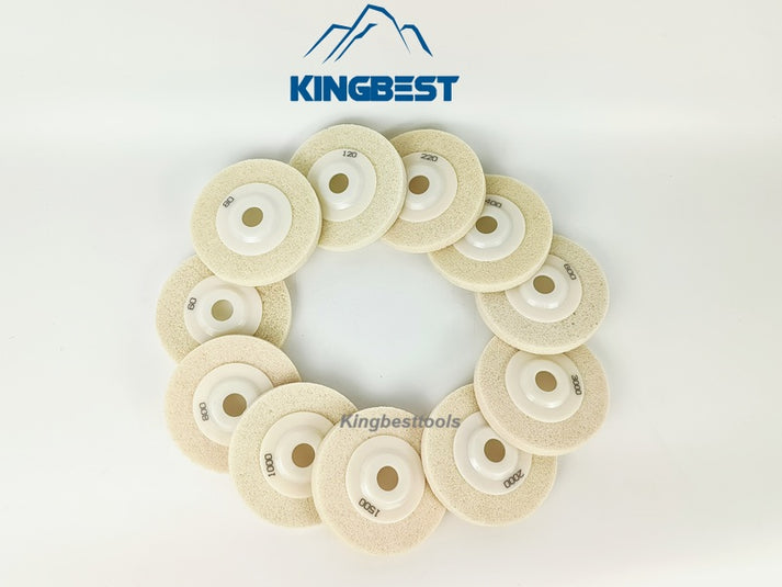 4inch Sponge Fiber Polishing Sheets For Stone Renovation Polishing Pad ...