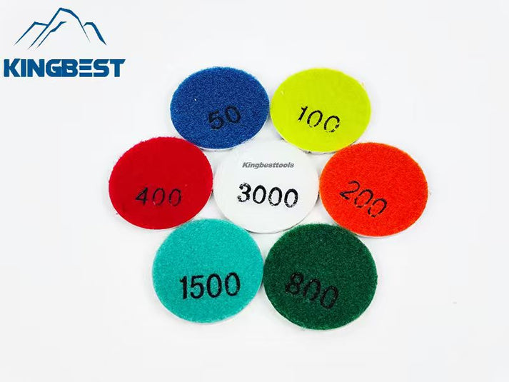 2 inch Wet Polishing Pads Sandpapers ~~Backer for free – Kingbest Tools ...