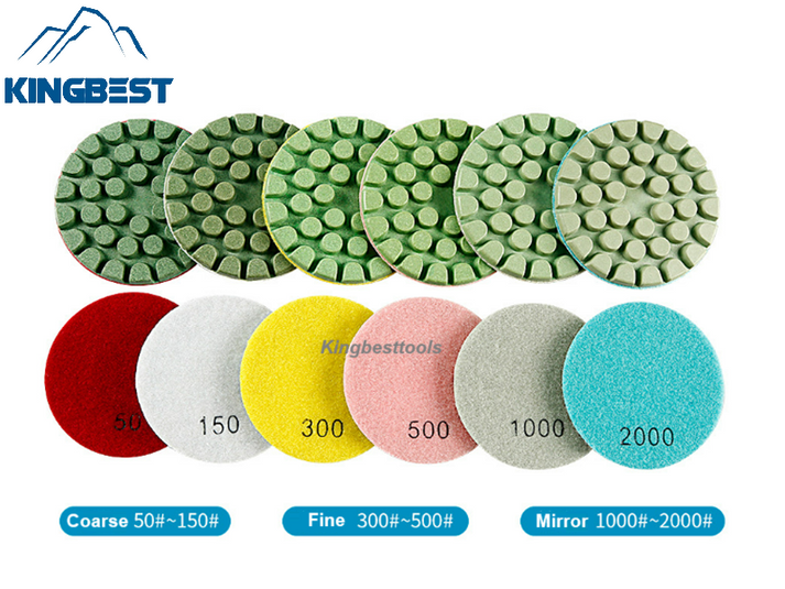 Resin Grinding Pads Cement Polishing Sheets Concrete Terrazzo Curing E ...