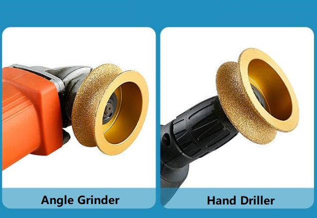 Round Wheels Grinding Wheels for Round Edge Diamond Round Wheels 10/15 ...